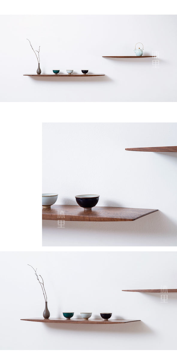 Zen Solid Wooden Shelving – D Capsule