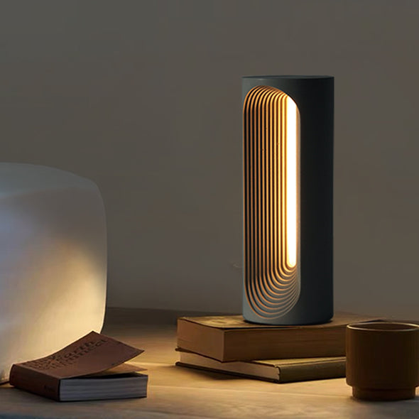 Halo Concrete structure Table Lamp – D Capsule