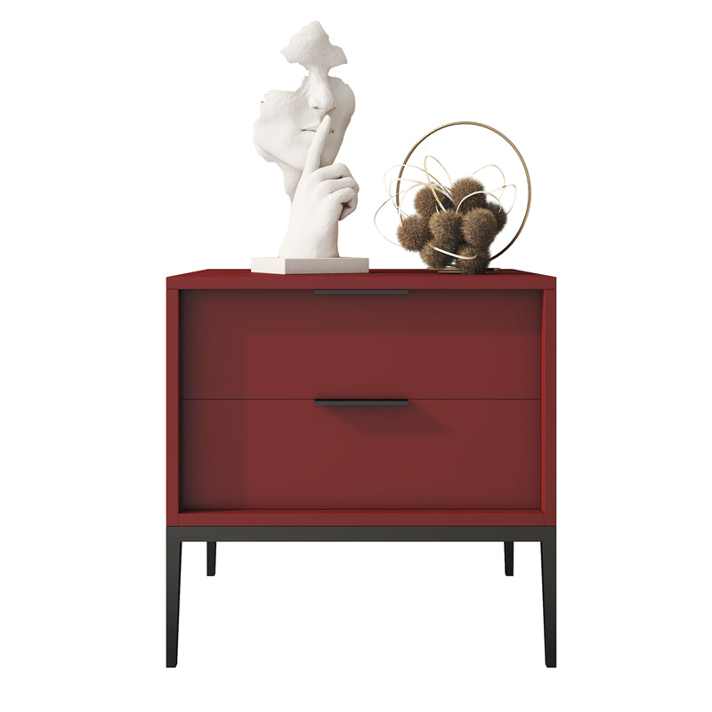 Maroon Side Table – D Capsule